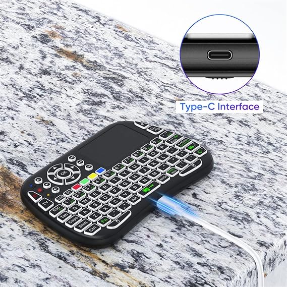 Mini M9 Backlit Wireless Keyboard – الأفندي وصباهي