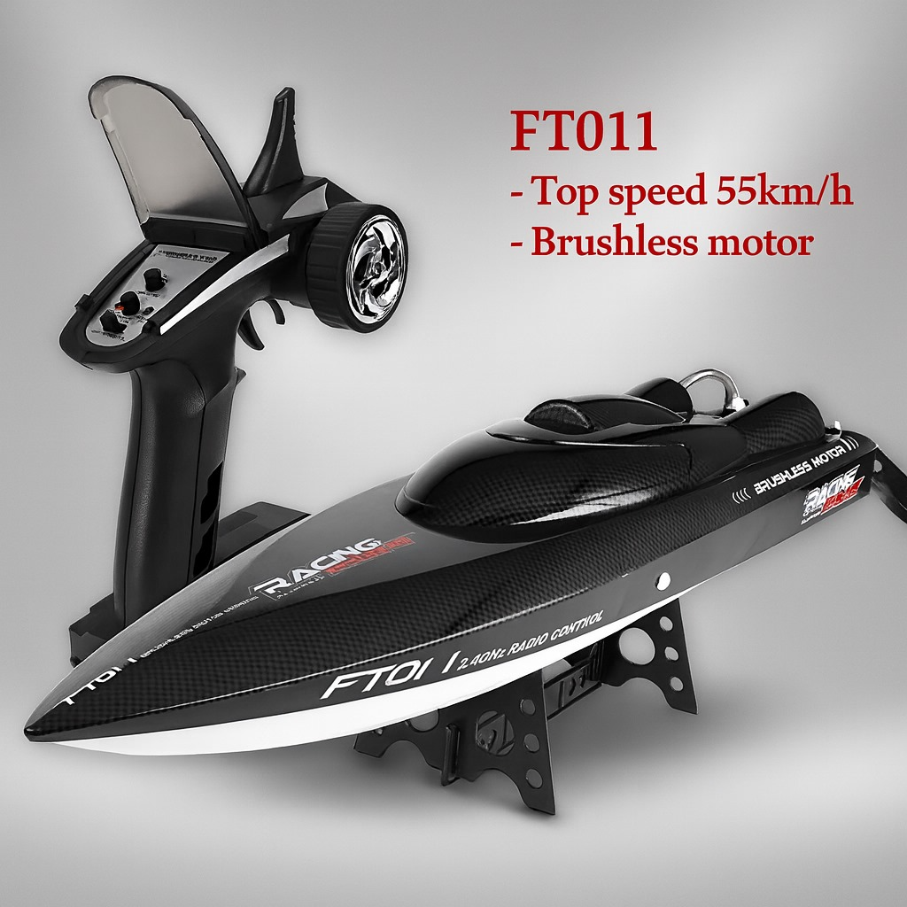 Feilun FT011 Brushless RC High Speed Flipped Racing Boat – الأفندي وصباهي