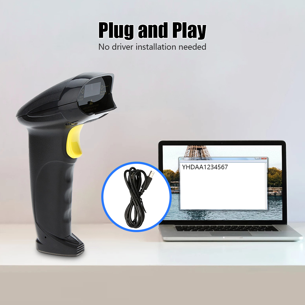 YHDAA YHD-8200D 2D Wired Handheld Barcode Scanner – الأفندي وصباهي