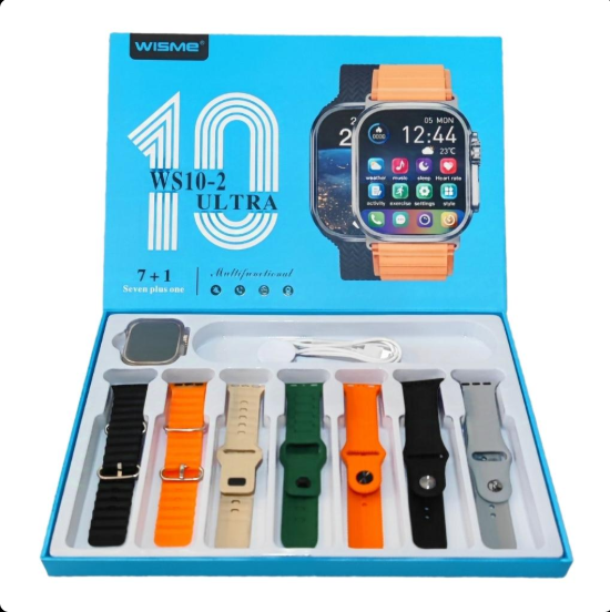 WISME WS10-2 7+1 Ultra Smart Watch – الأفندي وصباهي