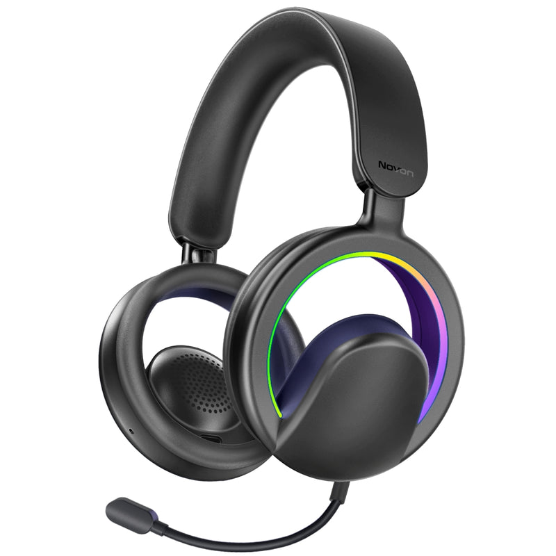 Promate Novon High-Fidelity Open Ear Wireless Over-Ear Headphones ...