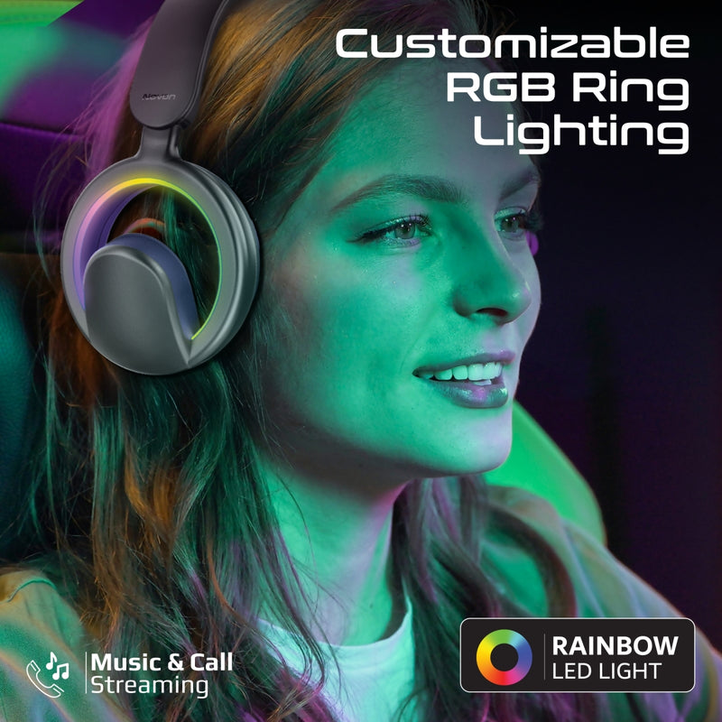 Promate Novon High-Fidelity Open Ear Wireless Over-Ear Headphones ...